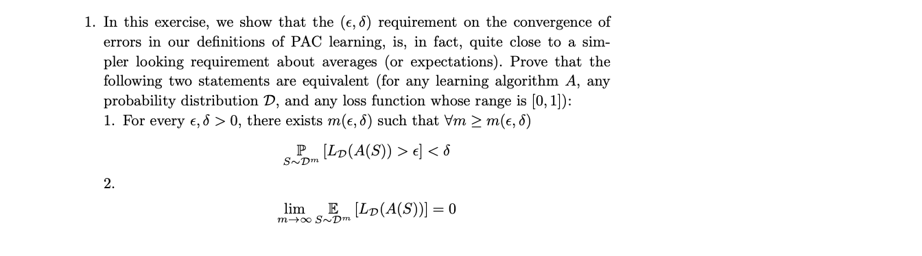 Solved 1. In this exercise, we show that the (ϵ,δ) | Chegg.com