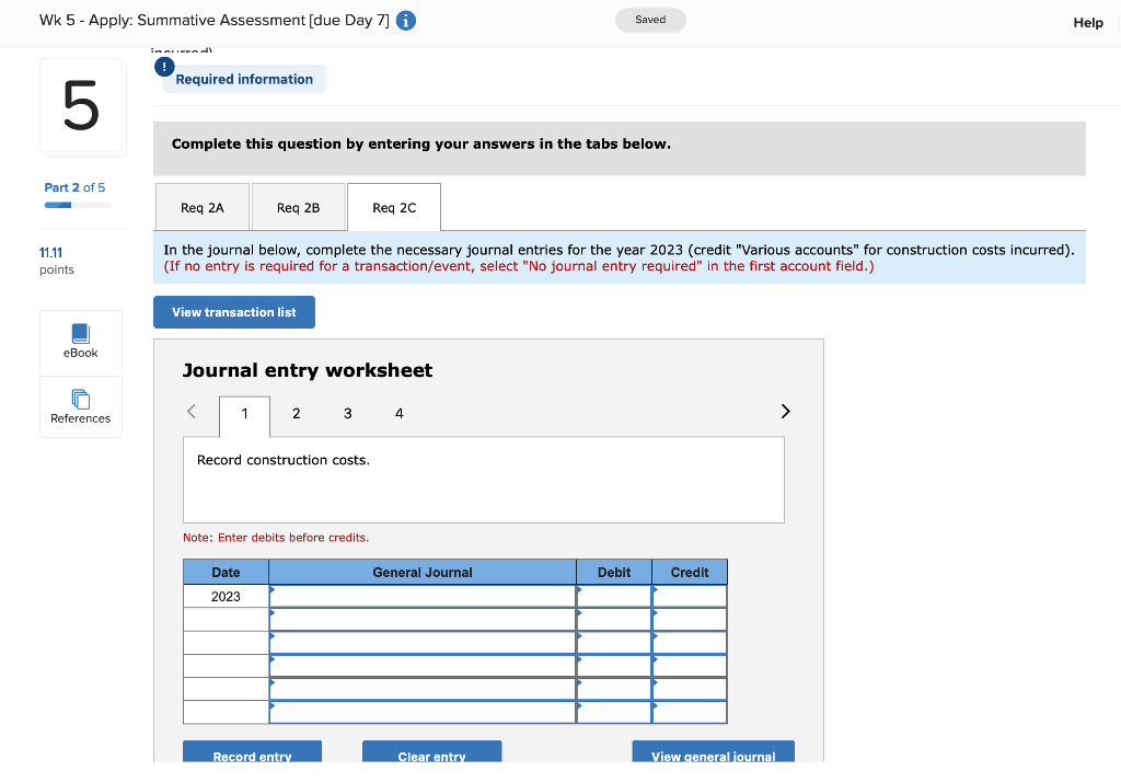 Solved Help Save & Exit Submit Wk 5 - Apply: Summative | Chegg.com