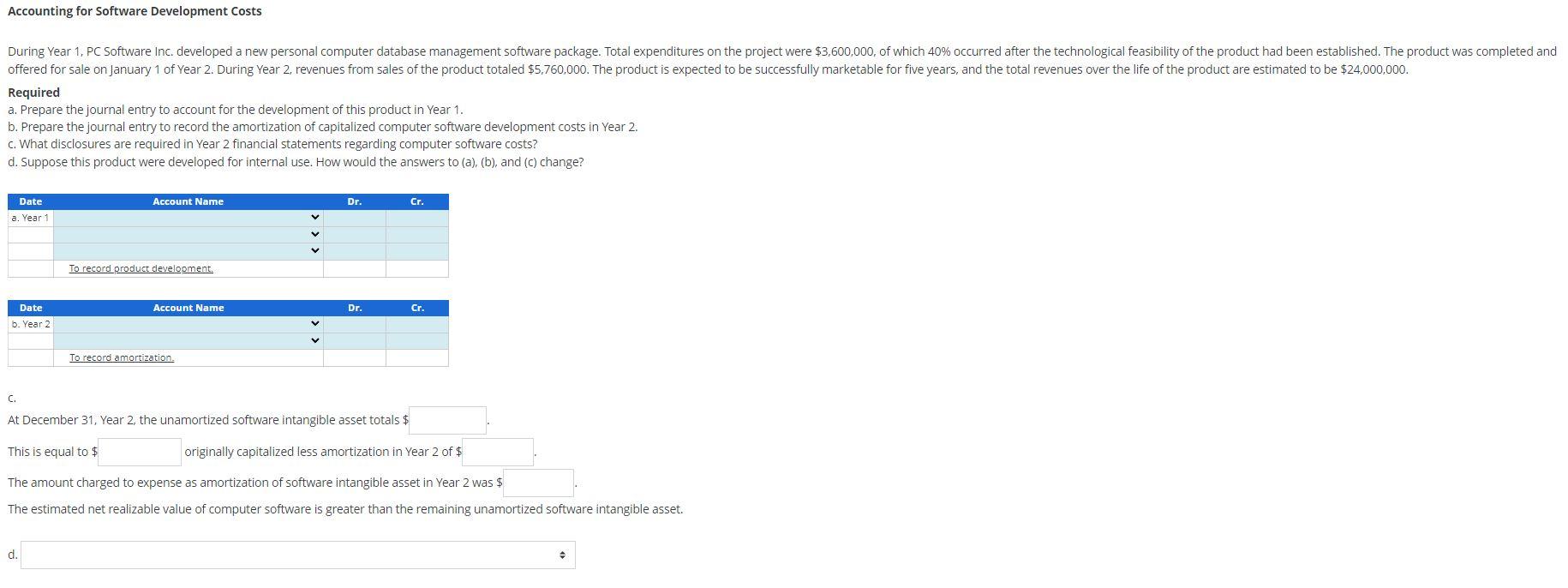 Solved Required a. Prepare the journal entry to account for | Chegg.com