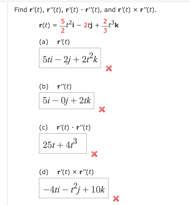 Solved Find R′ T R T0 And R′ T0 For The Given Value Of