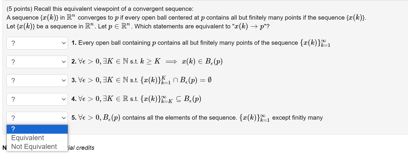 Solved (5 points) Recall this equivalent viewpoint of a | Chegg.com