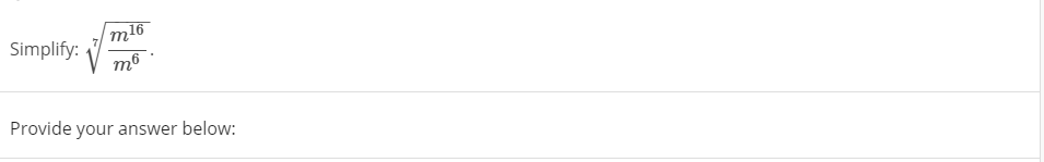Solved Simplify: -92 Provide your answer below: 4 m16 | Chegg.com