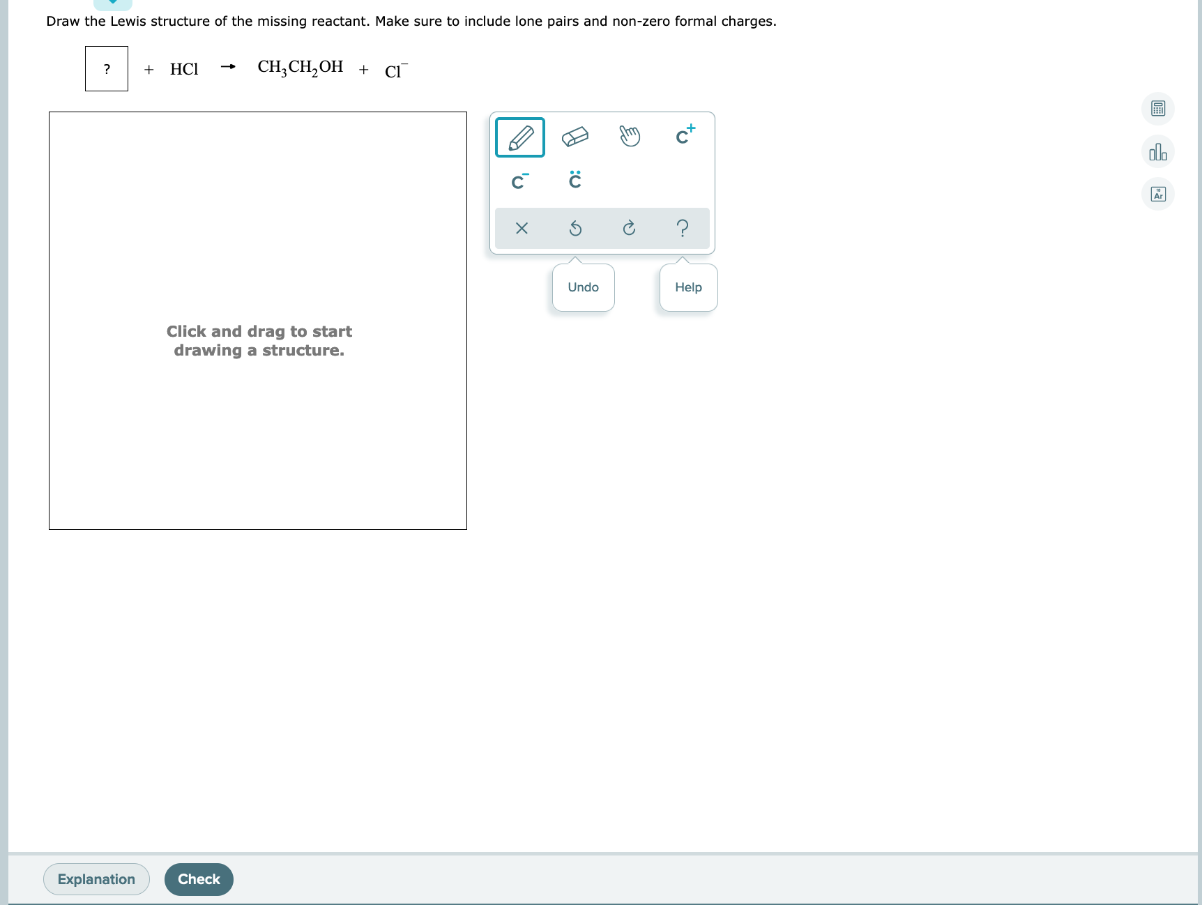Solved Draw the Lewis structure of the missing reactant. | Chegg.com