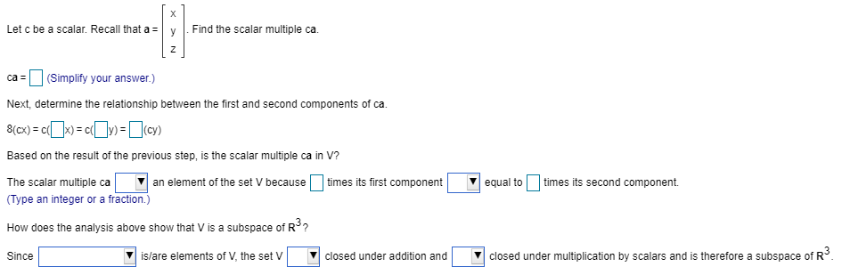 Solved Show that the given set V is closed under addition | Chegg.com