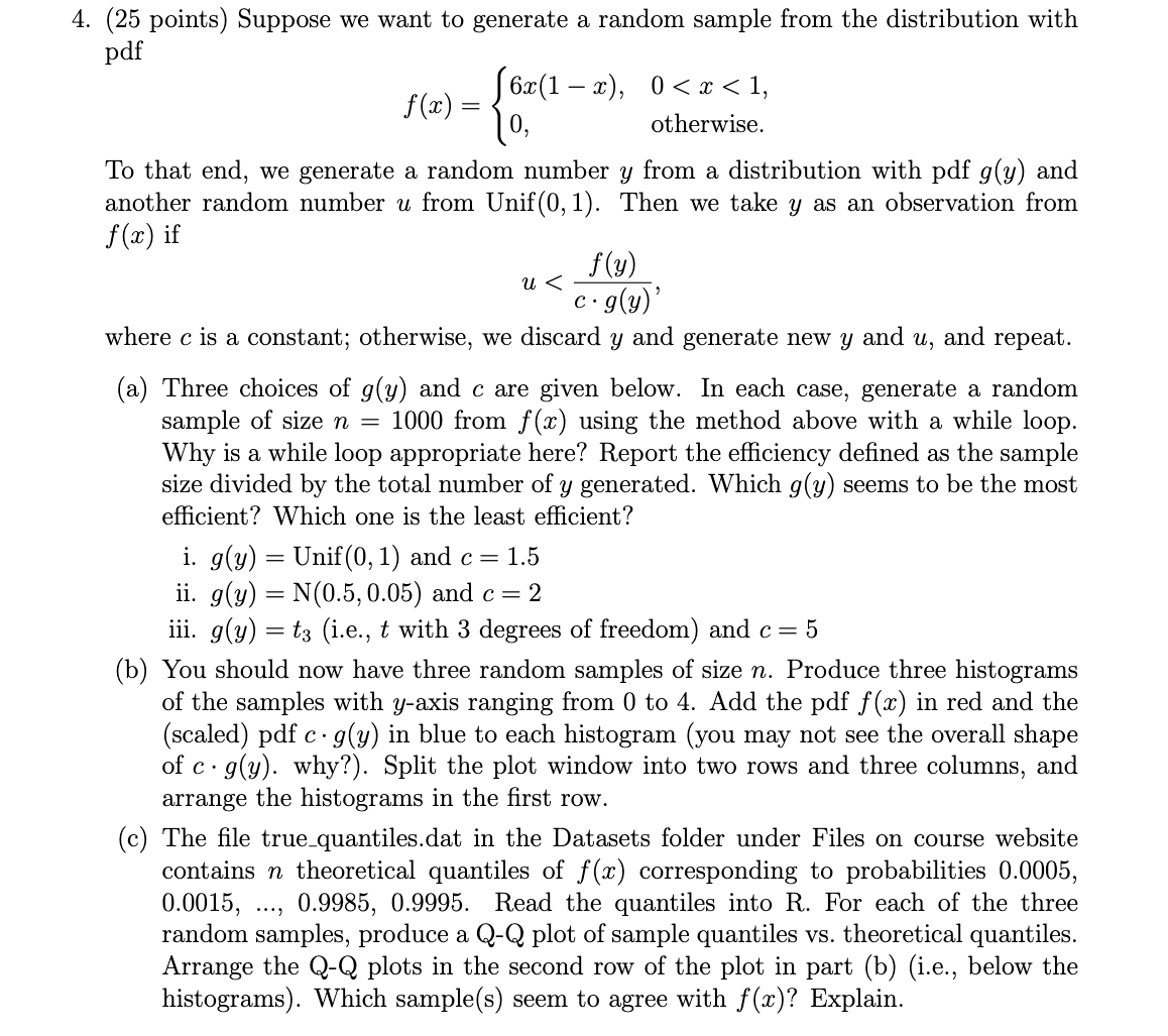 Solved Needs to be done in R, ﻿huge thanks in advance! | Chegg.com