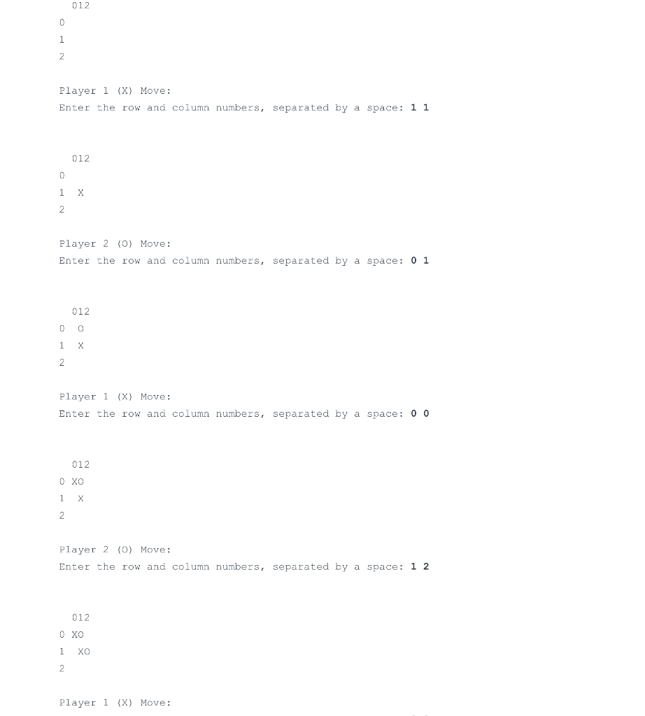 I'm in need helping implement Code Tictactoe Java. I | Chegg.com
