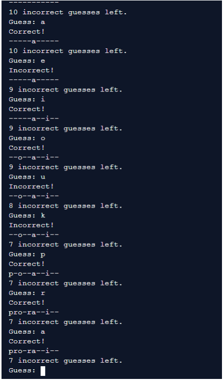 Solved Question 1 Create a hangman game. Use C++ string | Chegg.com