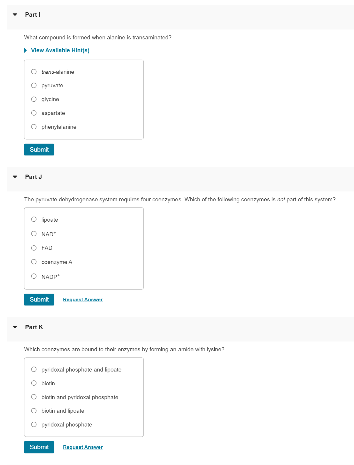 Solved What compound is formed when alanine is | Chegg.com