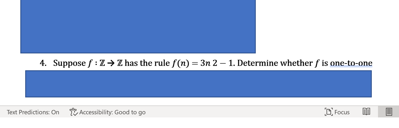 Solved f(n)=3n2−1 | Chegg.com