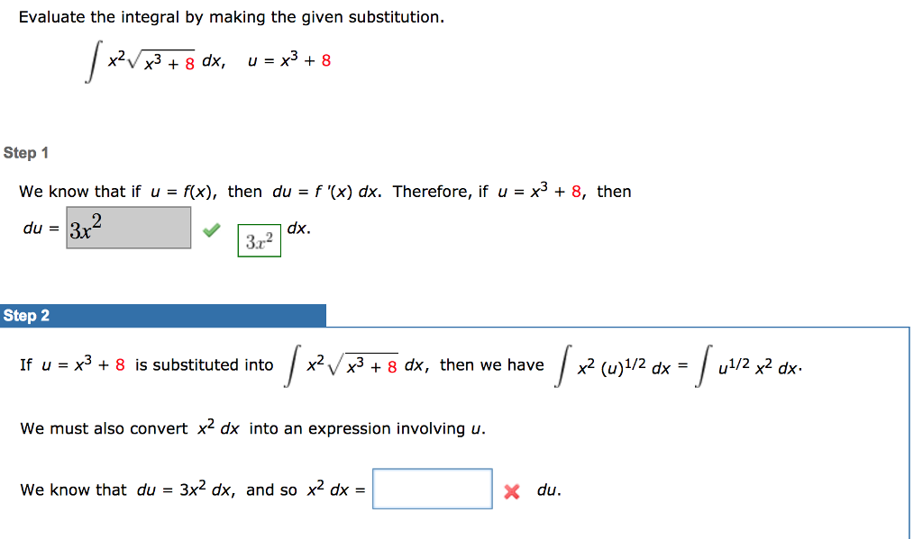 Solved Evaluate the integral by making the given | Chegg.com