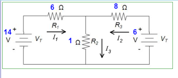 Solved Determine the current flowing through resistor R1 in | Chegg.com