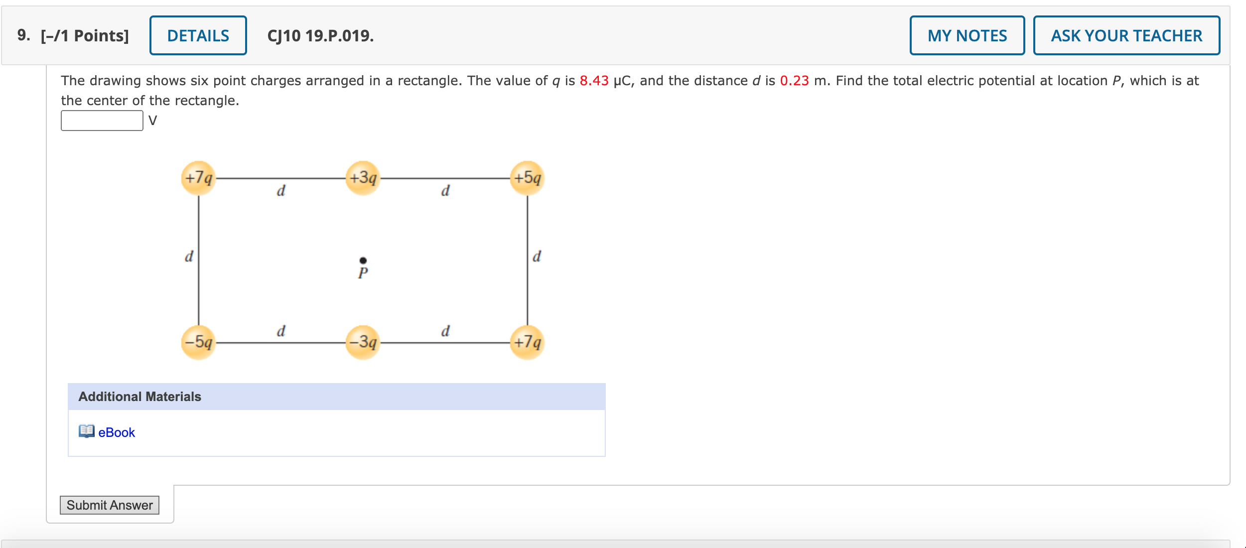 Solved 9. [-/1 Points] DETAILS CJ10 19.P.019. MY NOTES ASK | Chegg.com