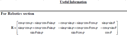 A three link robot arm of type RRR is working in | Chegg.com