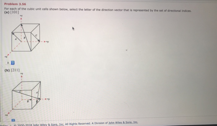 Solved: Problem 3.56 For Each Of The Cubic Unit Cells Show... | Chegg.com