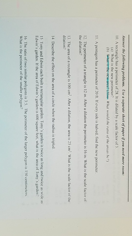 Solved Answer the following problems. Use a separate sheet | Chegg.com