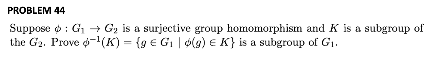 Solved Suppose ϕ:G1→G2 is a surjective group homomorphism | Chegg.com