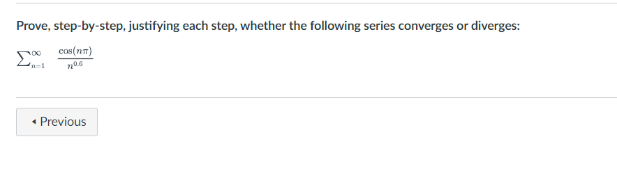 Solved Prove, step-by-step, justifying each step, whether | Chegg.com