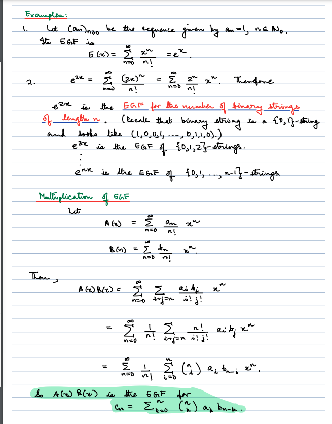 Solved Let n,m∈N0 and k∈N. Show using exponential generating | Chegg.com Solved Let n,m∈N0 and k∈N. Show using exponential generating | Chegg.com