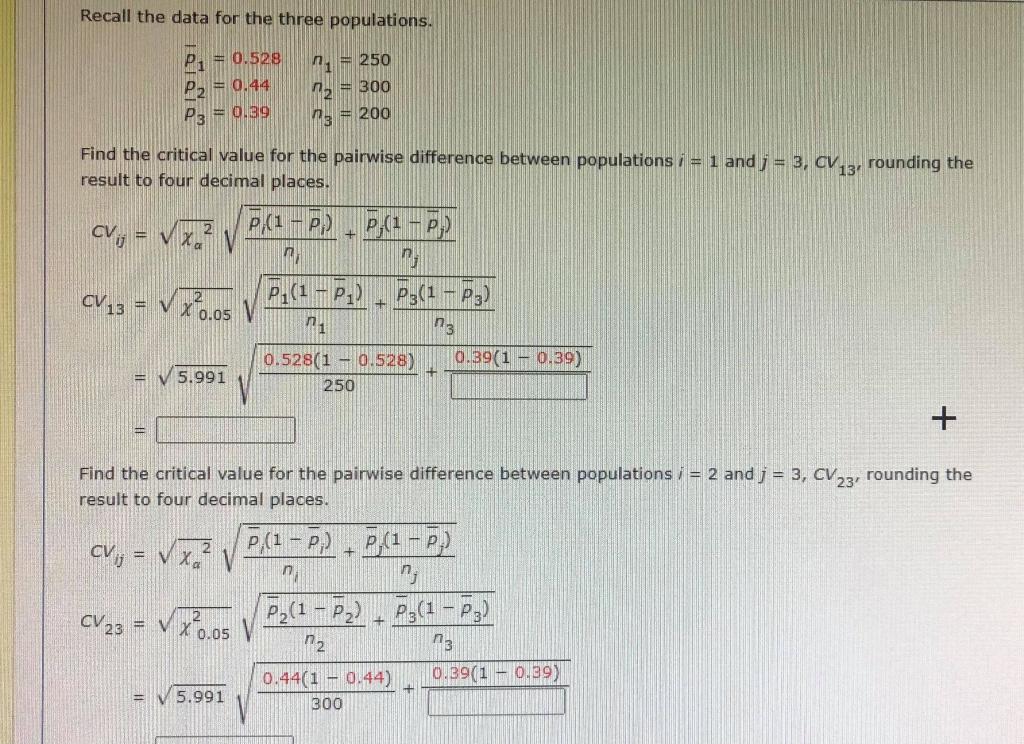 Solved Consider the observed frequencies. Observed | Chegg.com