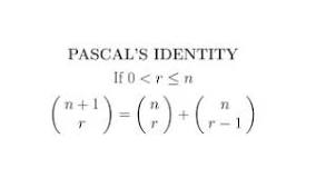 Solved Prove Pascal's Identity where n ≥k ≥1 by either an | Chegg.com
