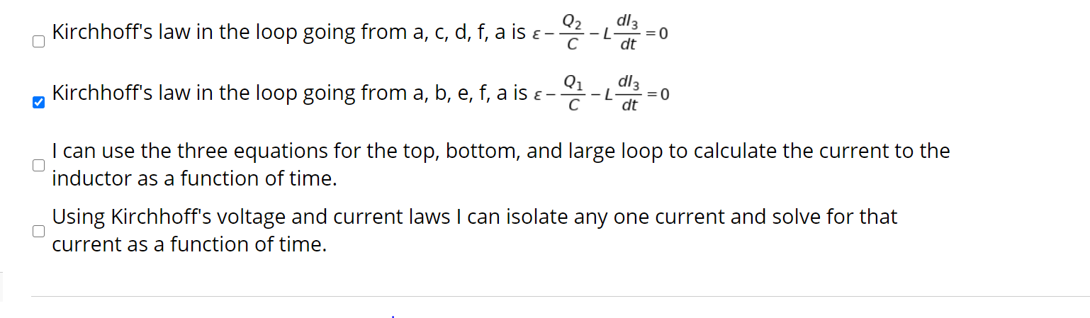 Solved QUESTION 11 Consider the circuit below. Select all | Chegg.com