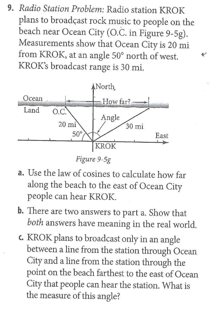 Solved 9. Radio Station Problem: Radio station KROK plans to | Chegg.com