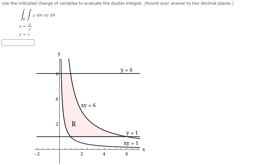 Solved Use the indicated change of variables to evaluate the | Chegg.com
