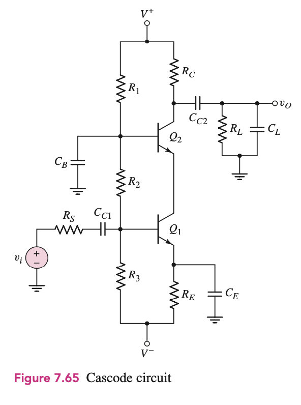 Solved Draw the small signal circuit of the cascode. Make | Chegg.com