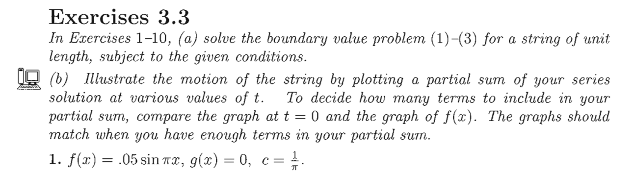 Solved Exercises 3.3 In Exercises 1-10, (a) solve the | Chegg.com