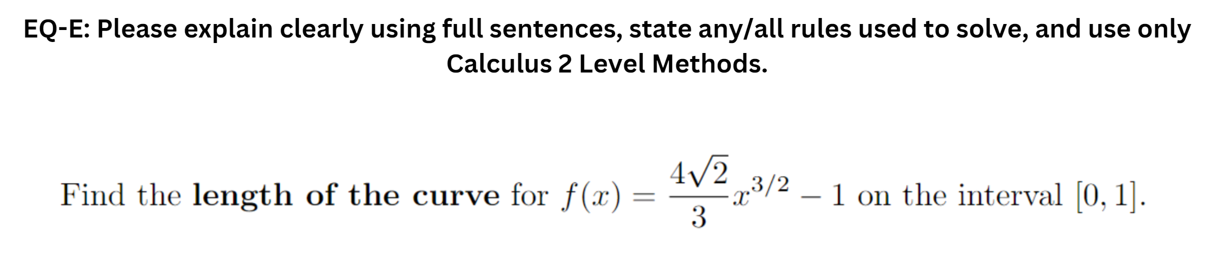 EQ-E: Please explain clearly using full sentences, | Chegg.com