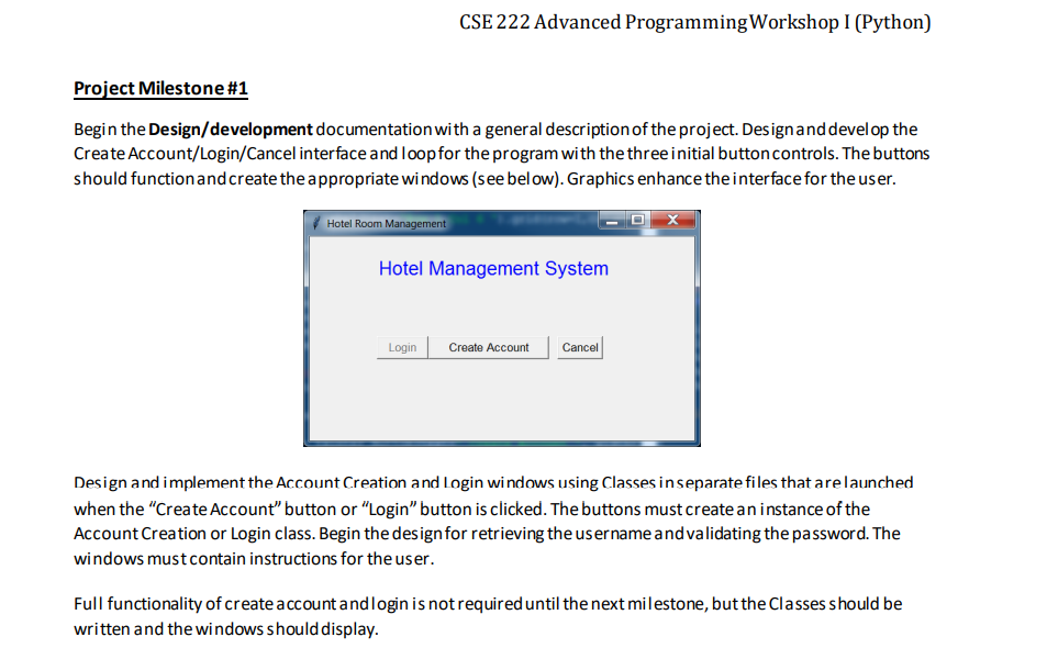 Solved CSE 222 Advanced ProgrammingWorkshop I (Python) | Chegg.com