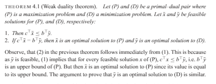 For the LP below write its dual. Then prove weak | Chegg.com