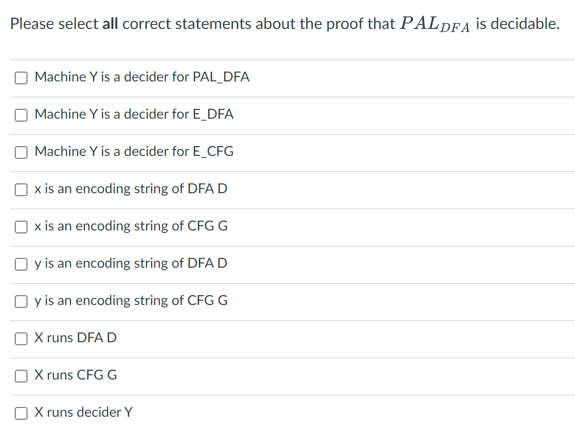 Solved Please select all correct statements about the proof | Chegg.com