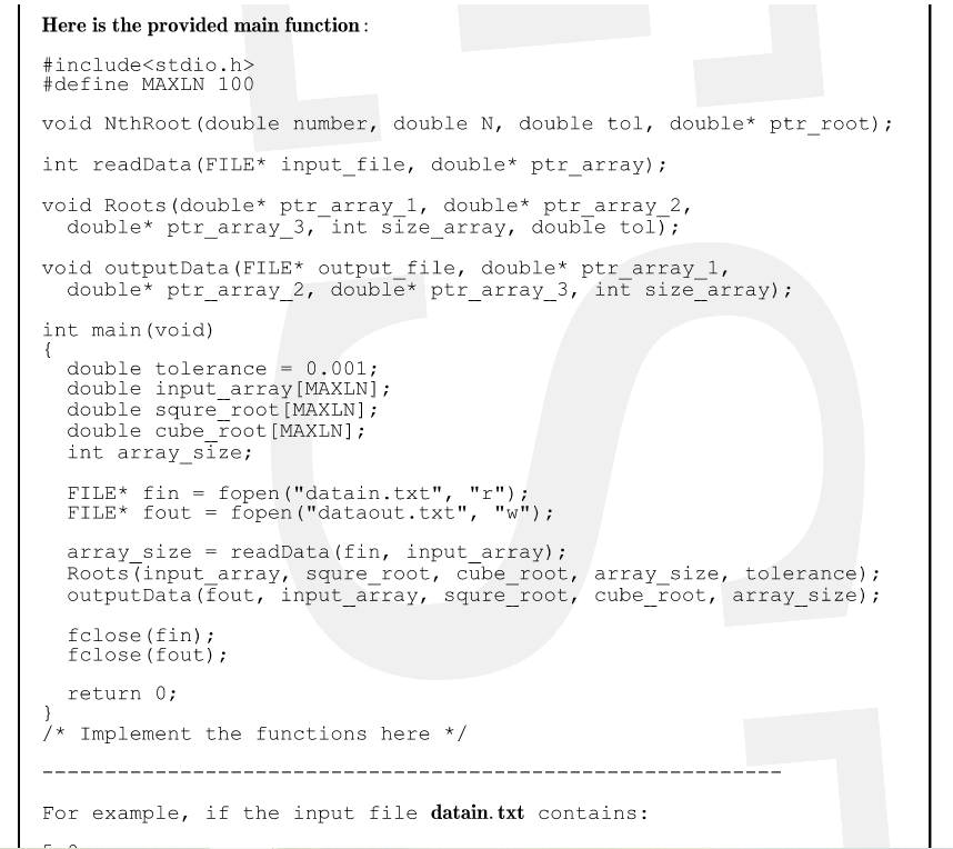 Solved [14 marks] Implement the following functions: | Chegg.com