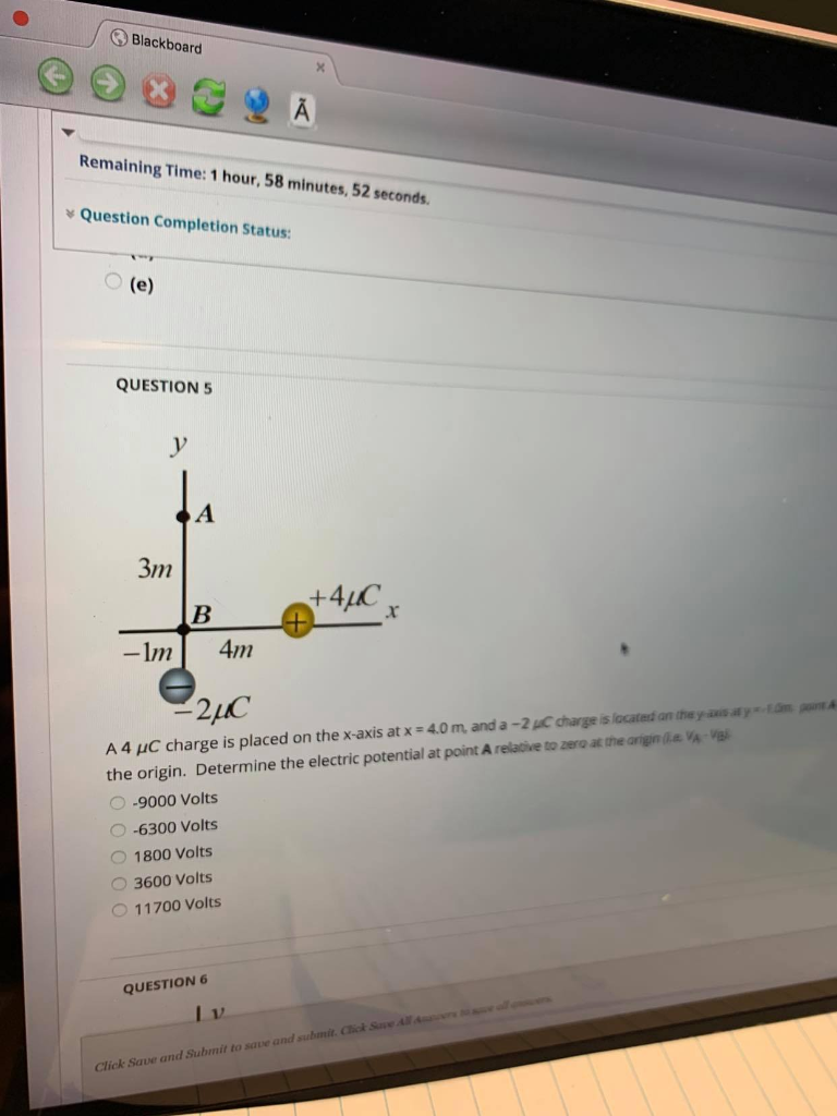 Solved Blackboard Remaining Time: 1 hour, 58 minutes, 52 | Chegg.com