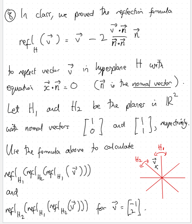 Solved n © In class, we proved the reflection formula vin | Chegg.com