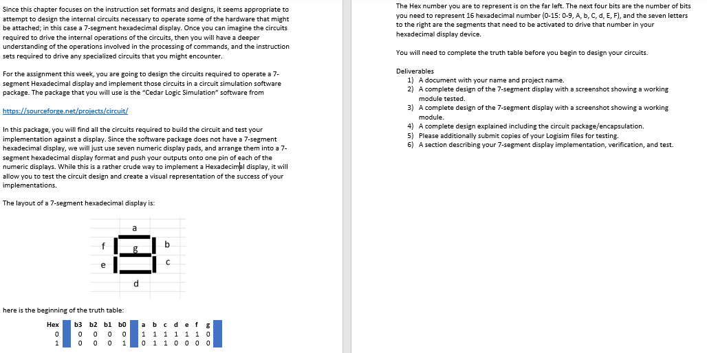 Solved Since this chapter focuses on the instruction set | Chegg.com