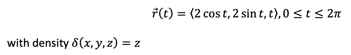 Solved Use a line integral to calculate the average density | Chegg.com