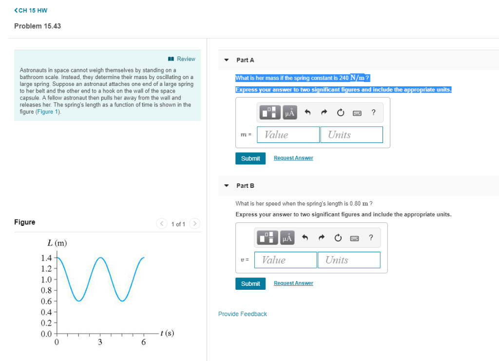 Solved Astronauts in space cannot weigh themselves by | Chegg.com