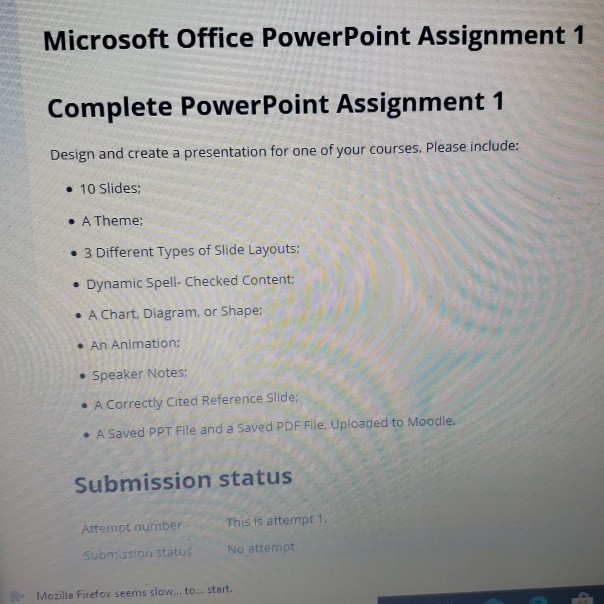 Solved Microsoft PowerPoint PresentationMicrosoft Office