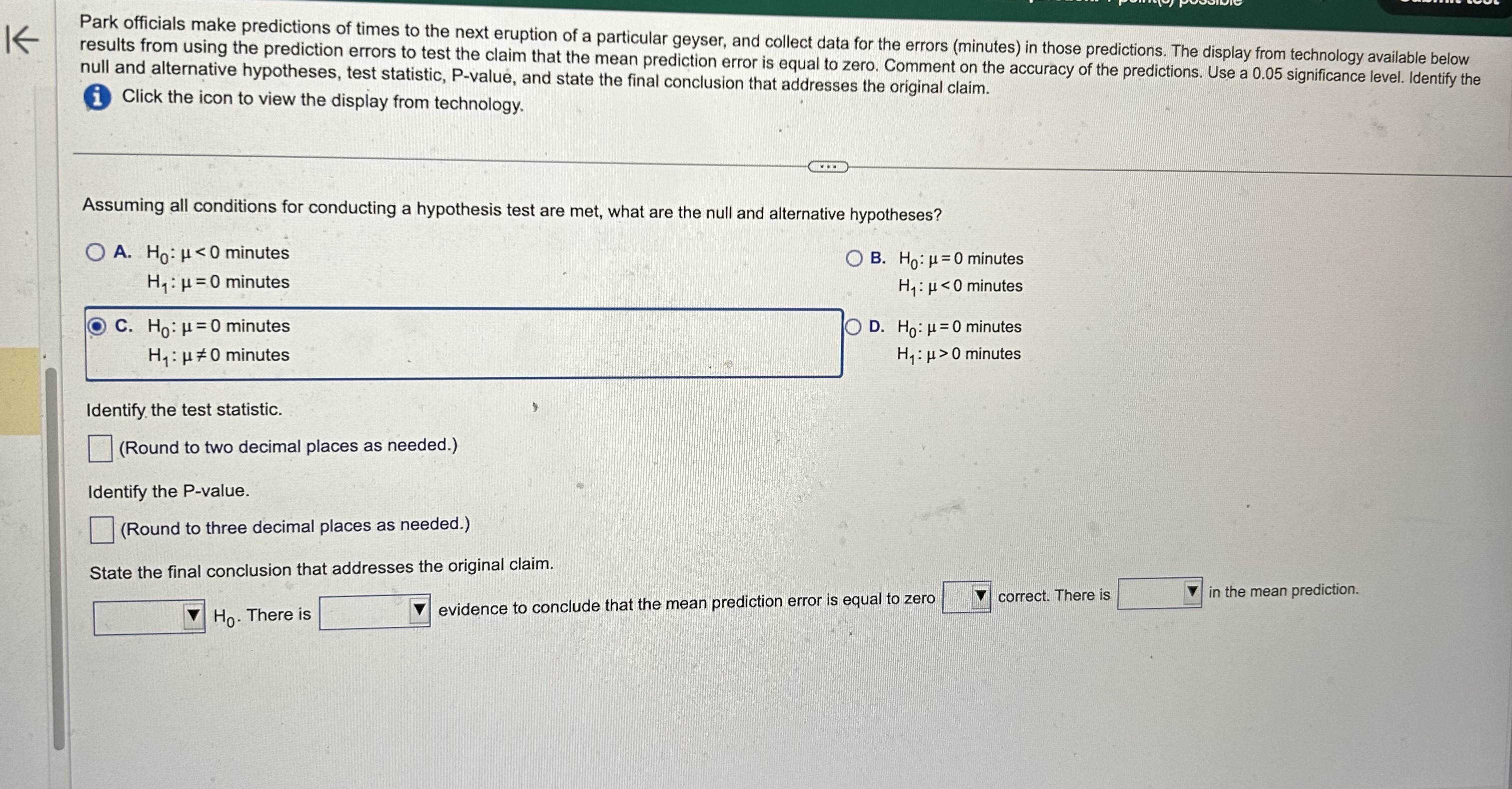 plied Statistics Fall 2023 Alexa Nelson | Chegg.com