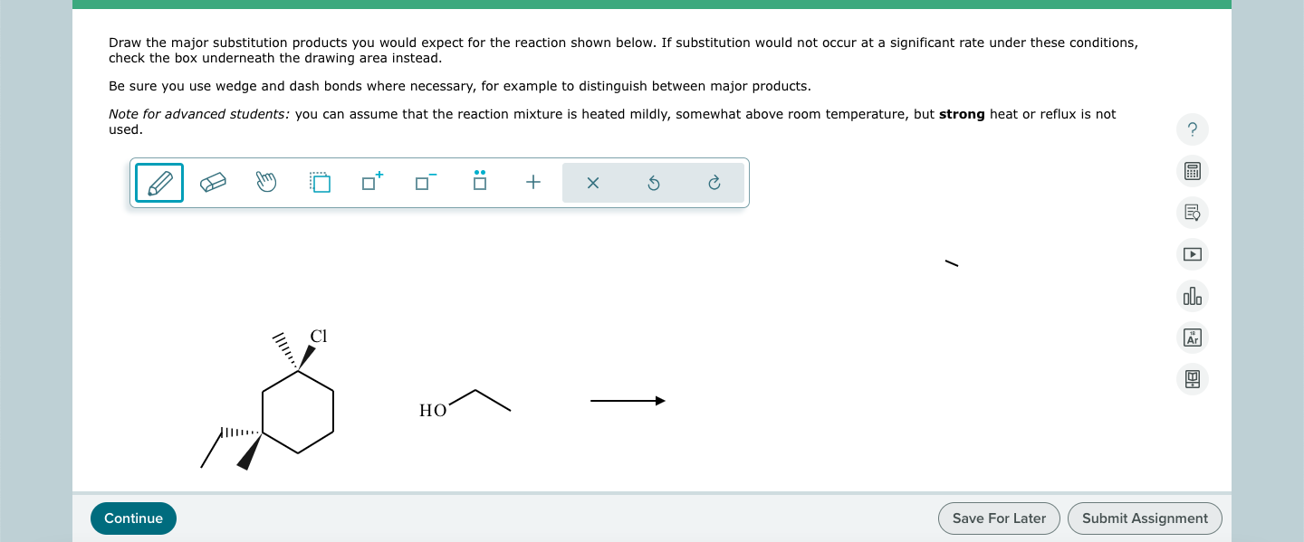 Solved Draw the major substitution products you would expect | Chegg.com