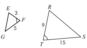 Solved Determine whether the triangles are similar. If | Chegg.com