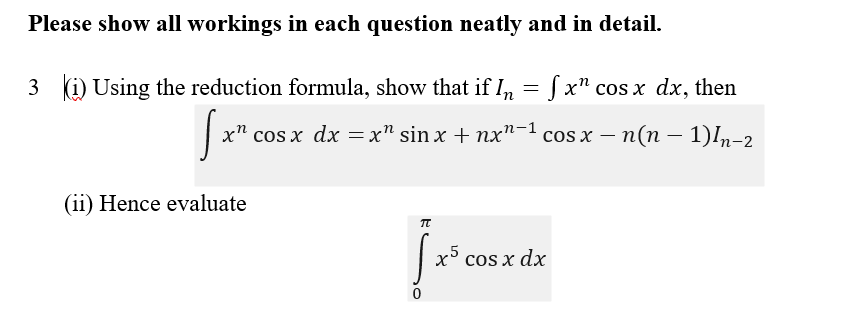 Solved Please show all workings in each question neatly and | Chegg.com Solved Please show all workings in each question neatly and | Chegg.com