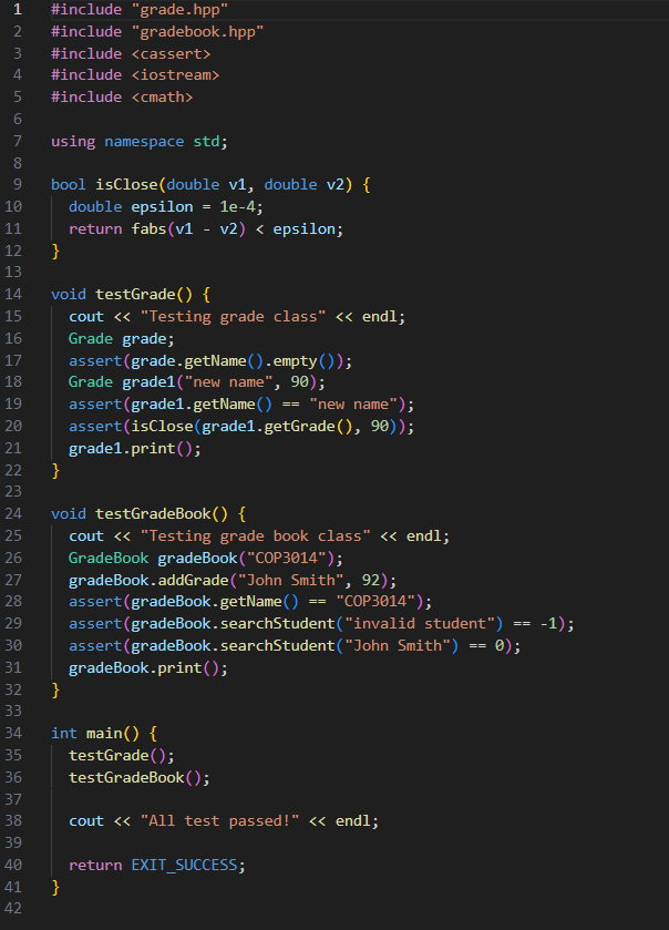 Solved Project 2 - Grade Book System 1OverviewIn software | Chegg.com