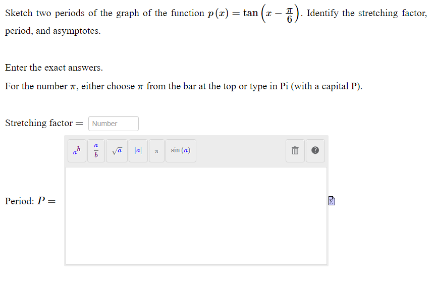 Solved Sketch two periods of the graph of the function | Chegg.com