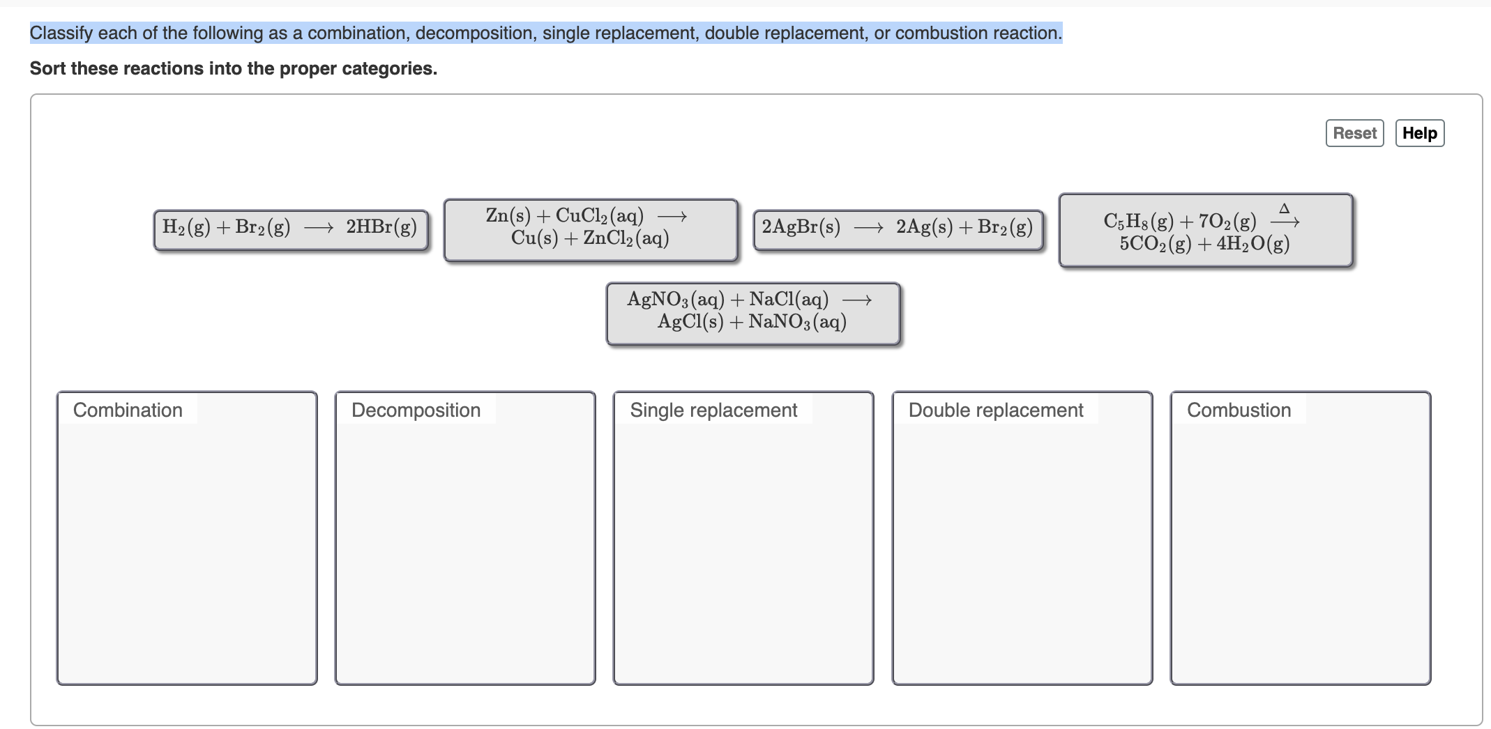 Solved Classify each of the following as a combination, | Chegg.com