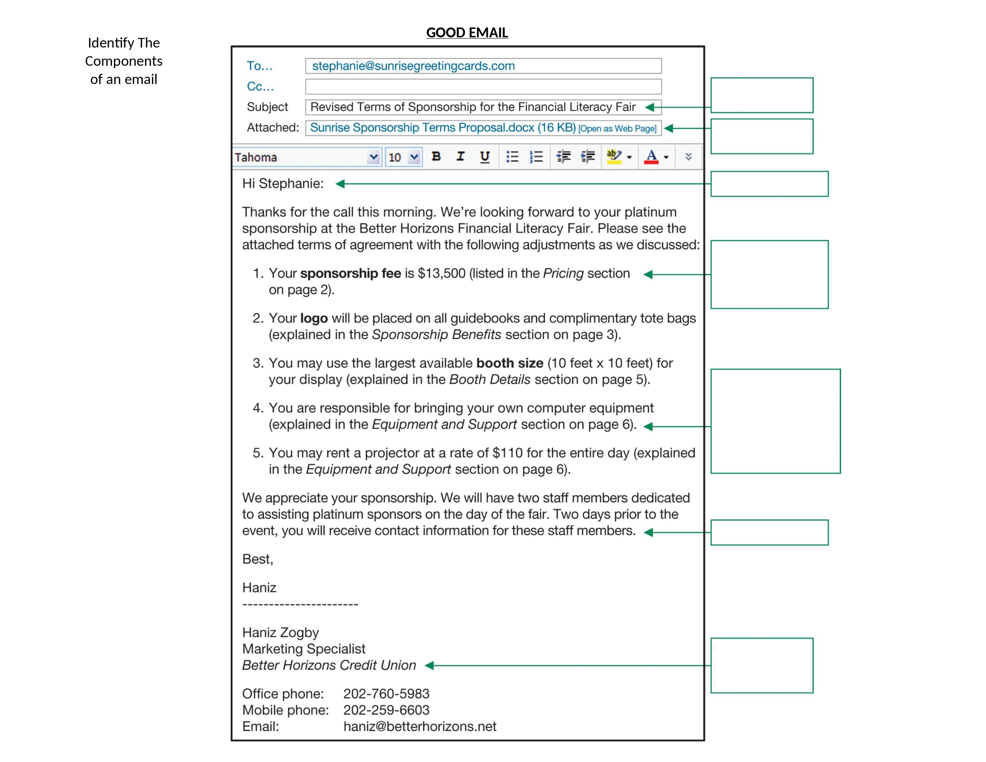 Solved Compare these two emails (one nasty and one sound). | Chegg.com
