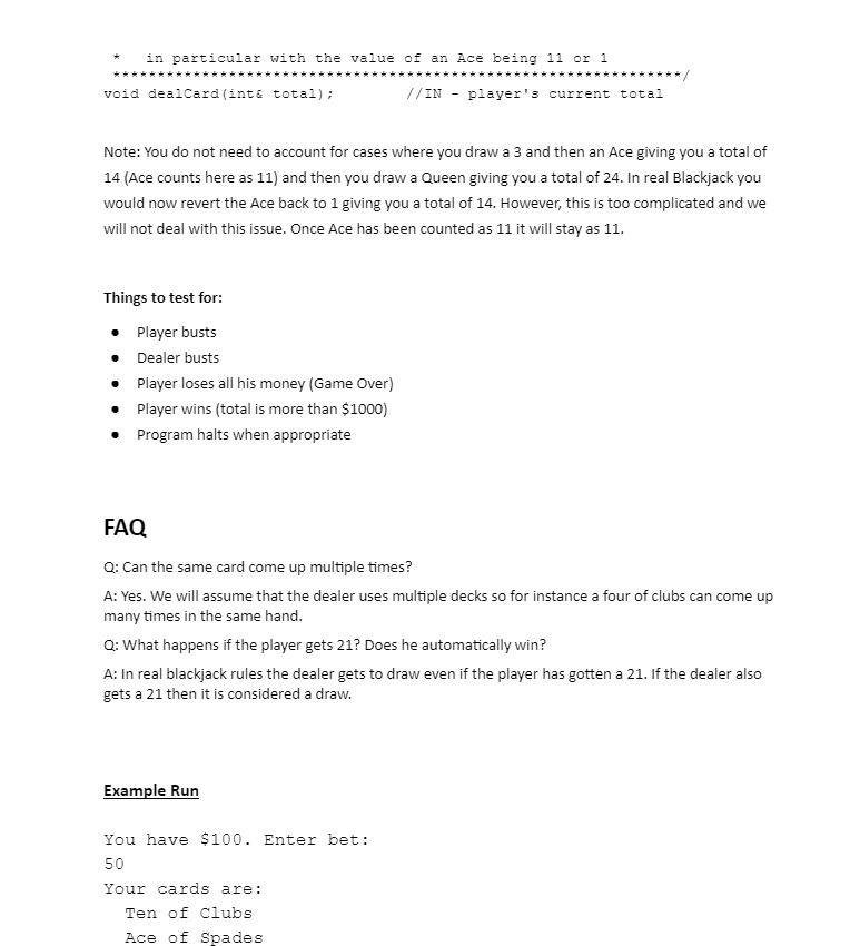 Solved Assignment Specifications Your assignment is to write | Chegg.com