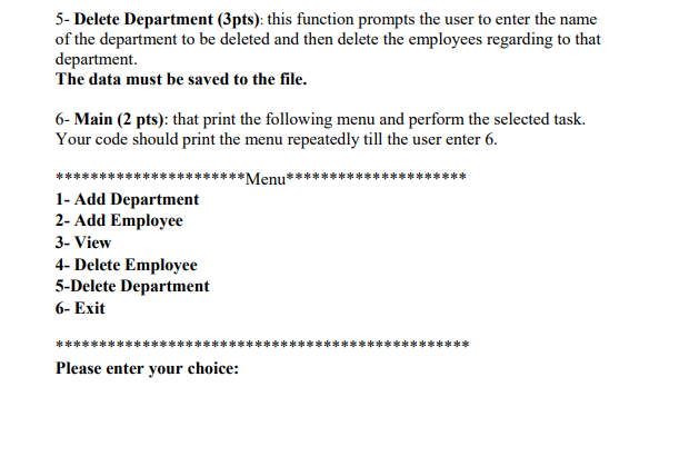 Solved QI. Write Python program that represent a Company | Chegg.com